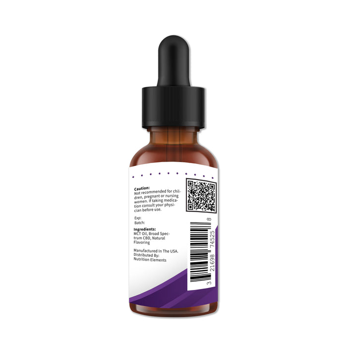 Daily Wellness CBD Oil 7000mg, Mixed Berry | Nutrition Elements